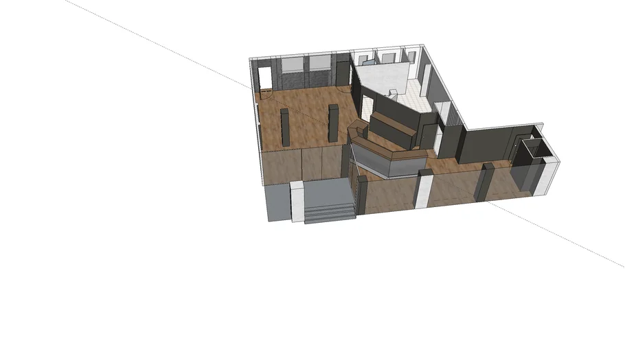 Plan Bar Nantes | 3D Warehouse