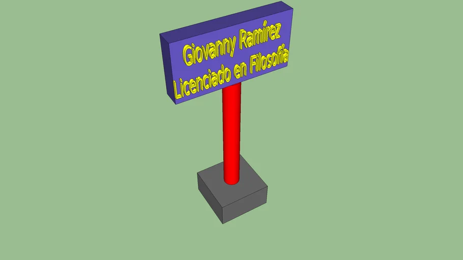 Portarjeta YGRR #2 | 3D Warehouse