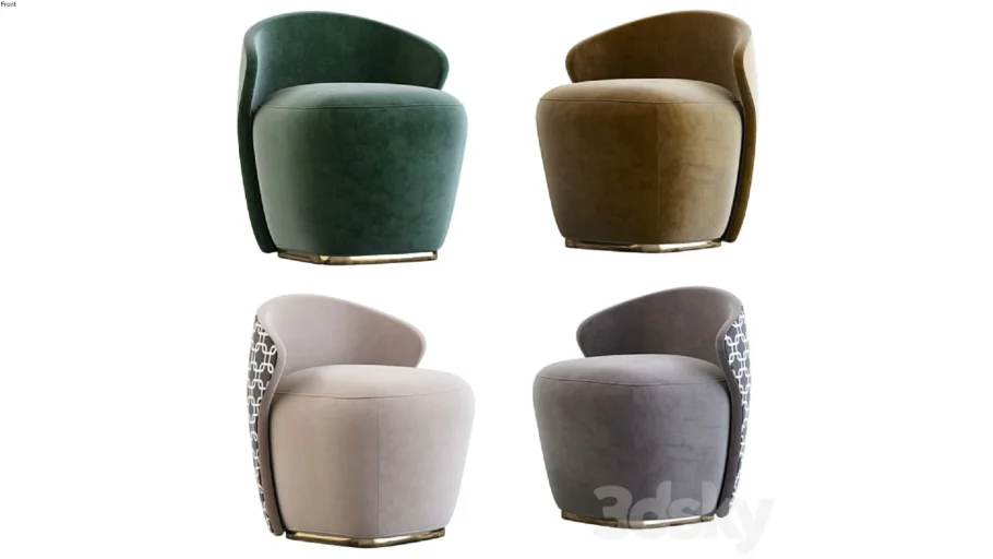 Pouf VORTEX - S Capital Collection | 3D Warehouse