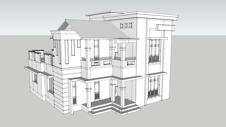 Contemporary Residence_01 | 3D Warehouse