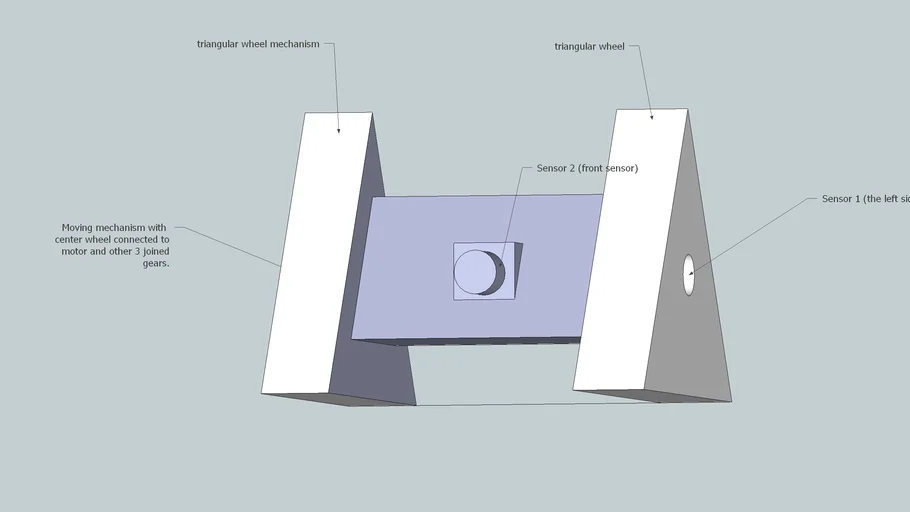 Triangular robot | 3D Warehouse