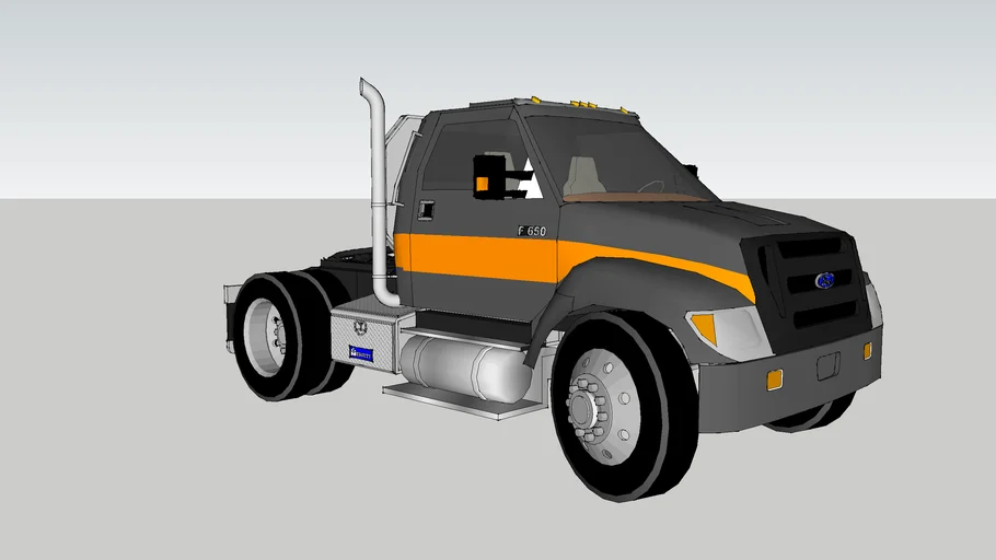 ford F-750 semi | 3D Warehouse