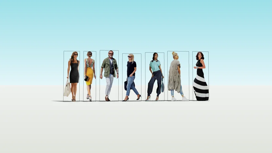 2D people | 3D Warehouse