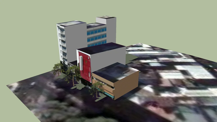 Edificios de Diagonal 80 | 3D Warehouse