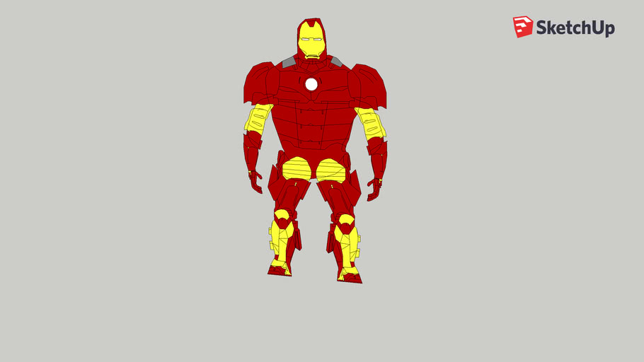 iron Man 2D | 3D Warehouse