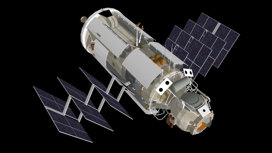 Zarya (ISS) | 3D Warehouse