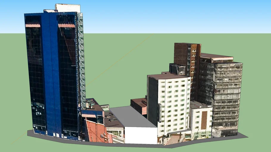 Cuadra 6 Sur Paseo de la Reforma | 3D Warehouse