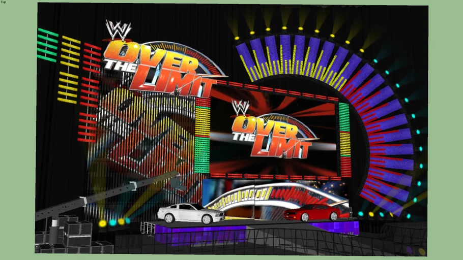 WWE Over The Limit 2011 HD Stage | 3D Warehouse