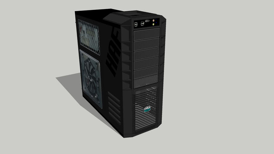 CoolerMaster HAF 932 PC case | 3D Warehouse