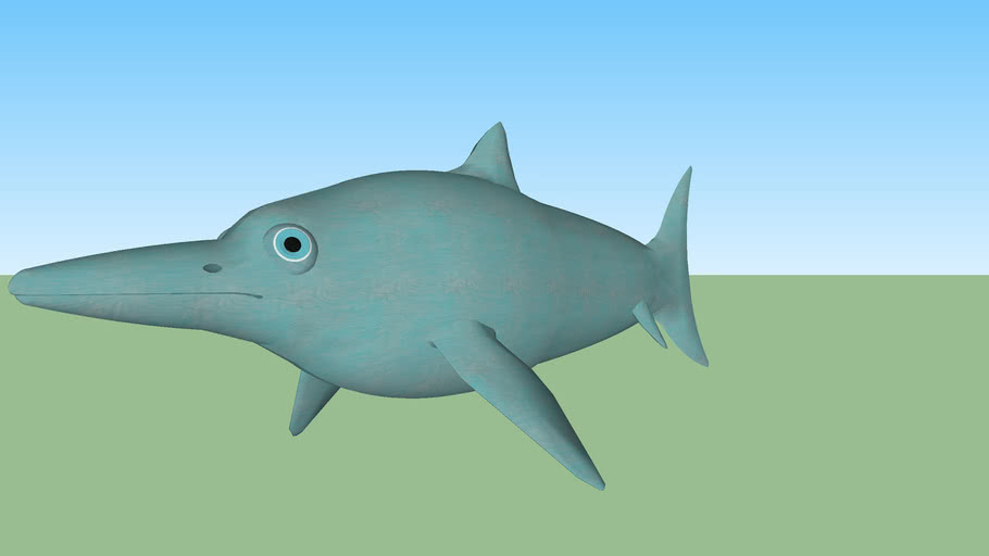 Ichthyosaur Model | 3D Warehouse