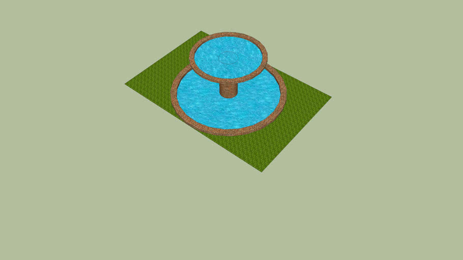 a fountain | 3D Warehouse