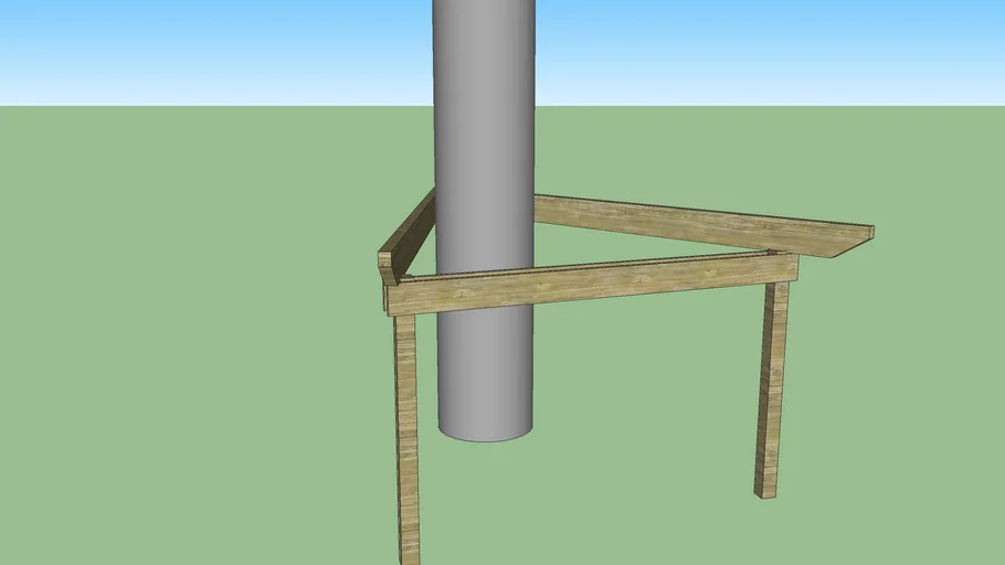 Tree House Support Beams | 3D Warehouse