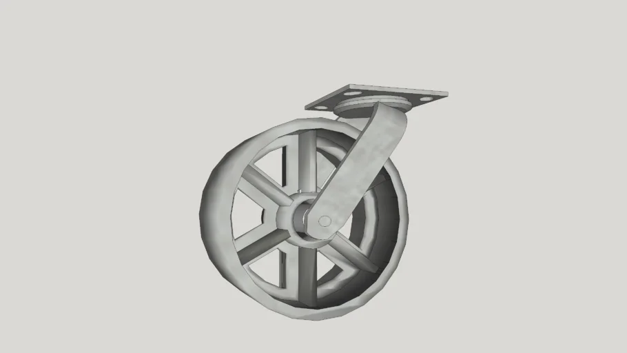 Industrial caster | 3D Warehouse