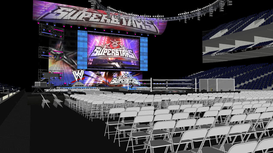 WWE Superstars HD SET 3D Arena | 3D Warehouse