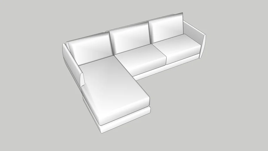 sofa type L | 3D Warehouse