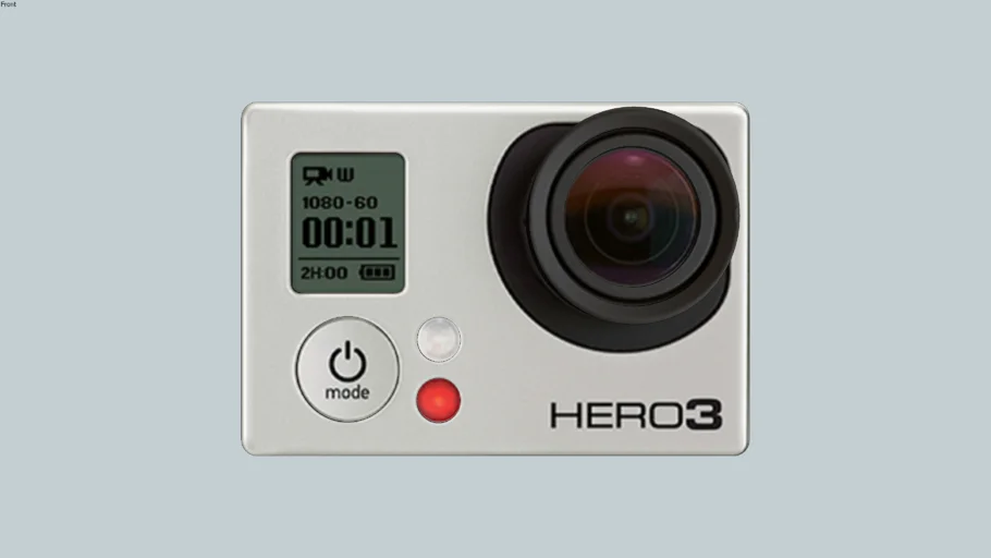 GoPro Hero3 Camera | 3D Warehouse
