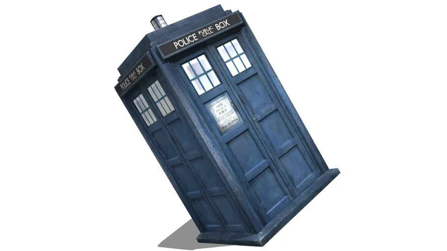Tardis Flying Png