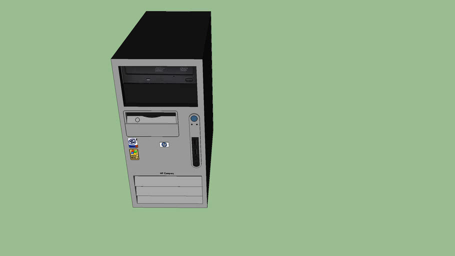 HP Compaq dc5100 Tower computer | 3D Warehouse