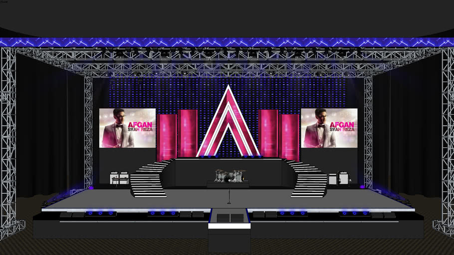concert stage | 3D Warehouse