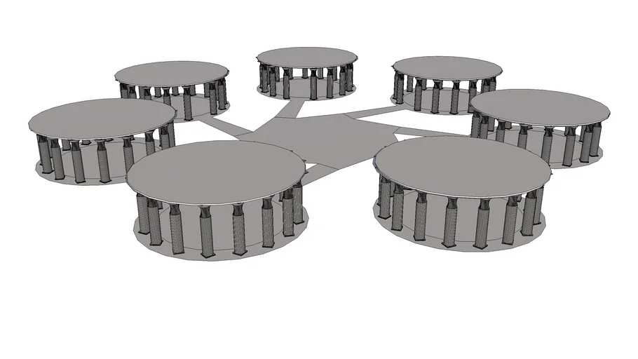 Greek temple. | 3D Warehouse