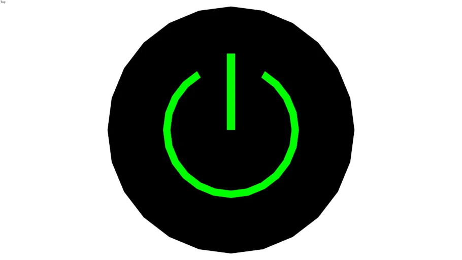 Power Button | 3D Warehouse