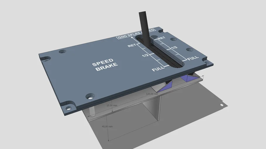 Speed Brake | 3D Warehouse
