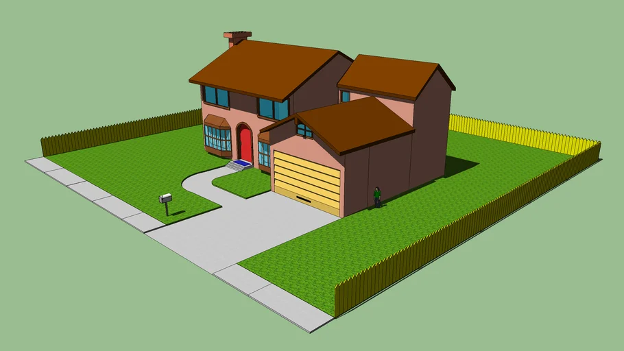 Simpsons House | 3D Warehouse