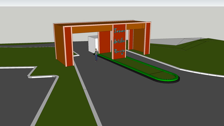 Pintu Gerbang TSB | 3D Warehouse