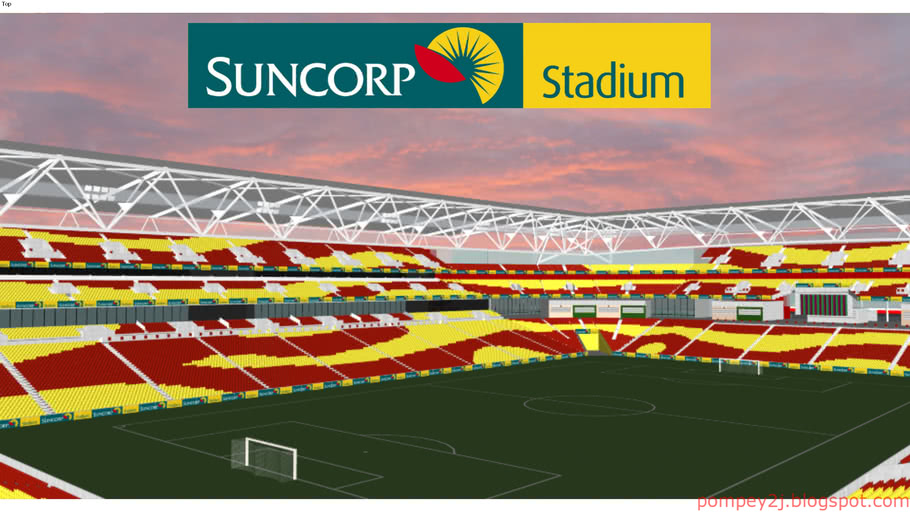 Suncorp Stadium simpler version, link attached | 3D Warehouse