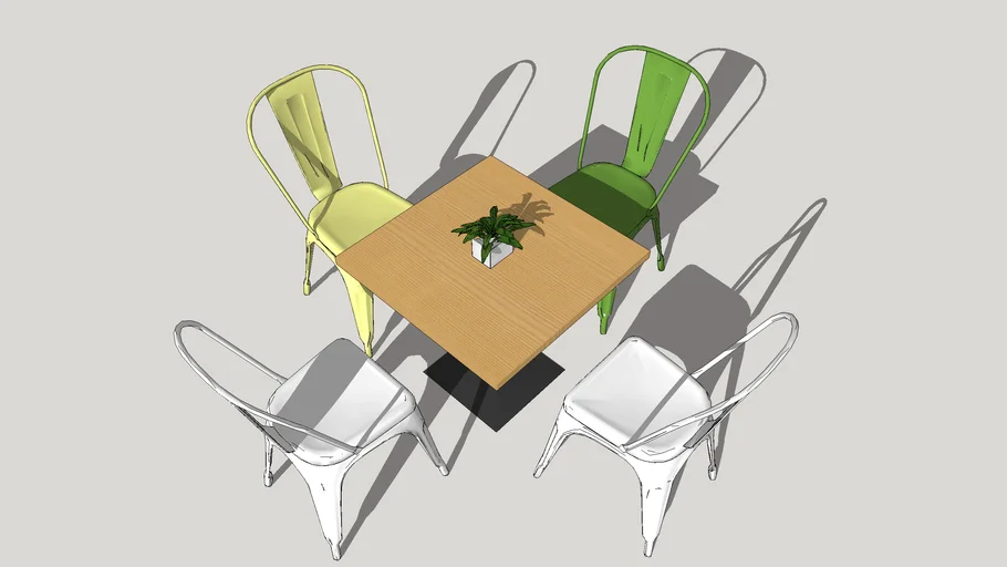 Pantry Table | 3D Warehouse