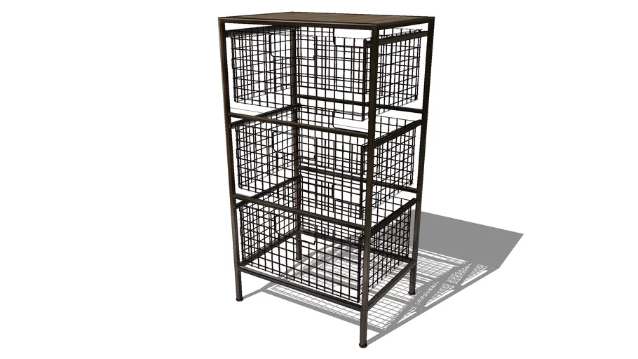 Storage cabinet | 3D Warehouse