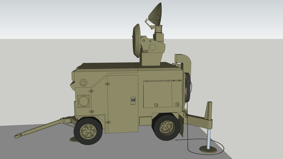 Skyguard Fire-Control Radar System | 3D Warehouse