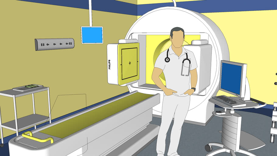 PHILIPS BRIGHVIEW GAMMA-CAMERA] | 3D Warehouse