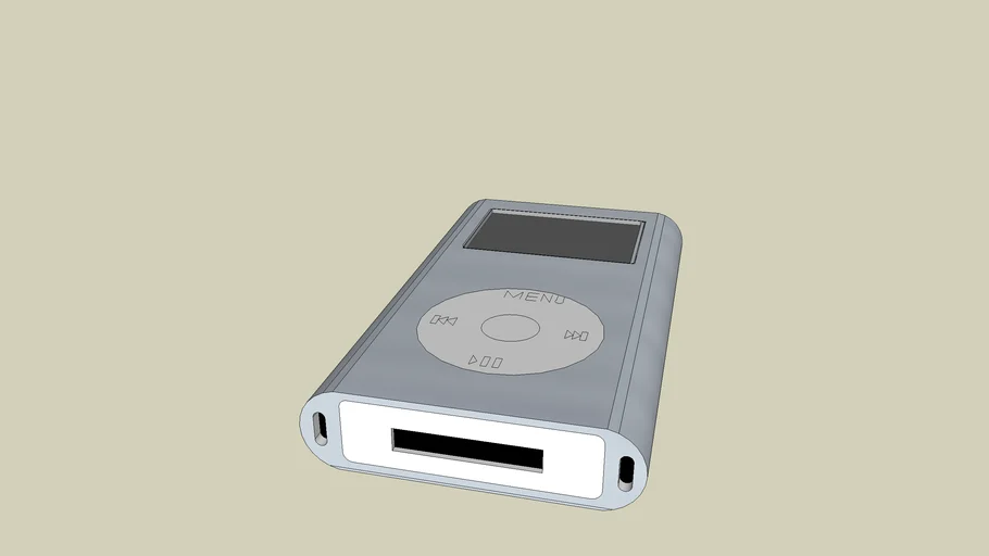 Ipod, apple | 3D Warehouse
