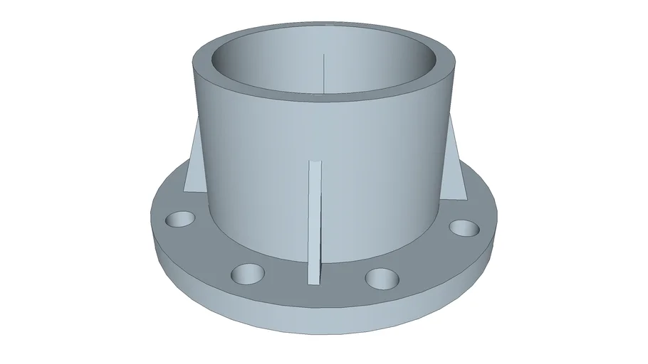 Flange 150mm 10k | 3D Warehouse