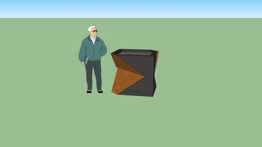 lixeira final | 3D Warehouse