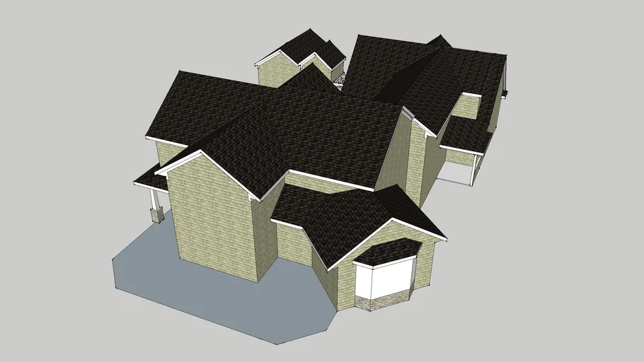 House Massing Study | 3D Warehouse