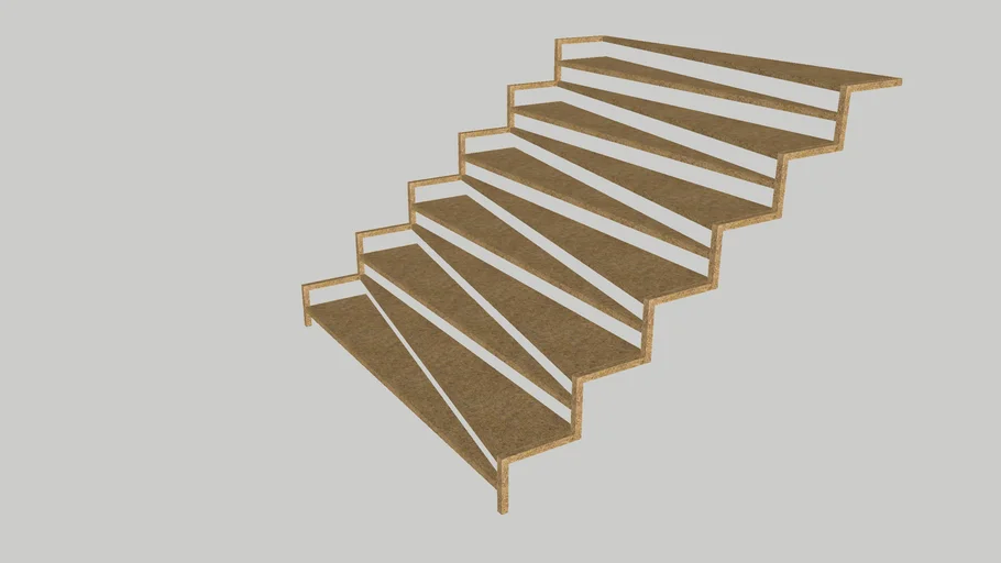 Triangle Staircase | 3D Warehouse