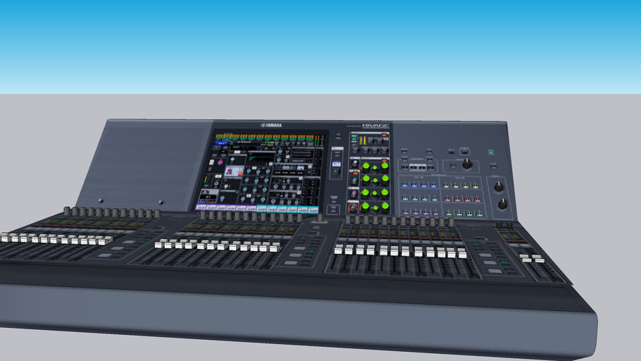 Yamaha CS-R3 | 3D Warehouse