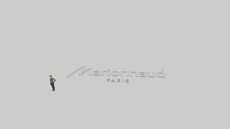 Marionnaud parfumerie logo | 3D Warehouse