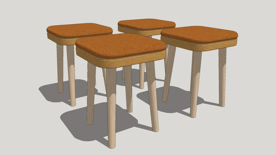 Simple Stool | 3D Warehouse