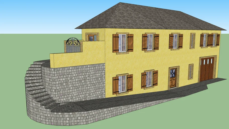 Corner home | 3D Warehouse