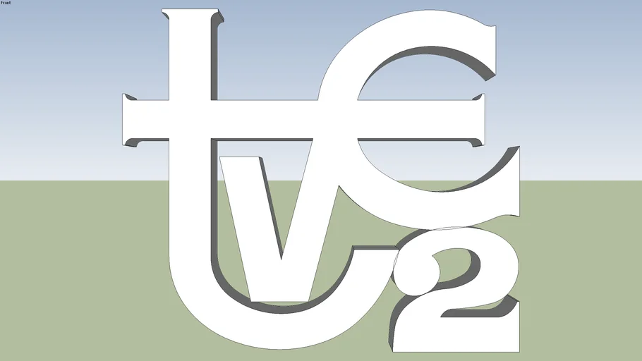 TVE 2 logo (1982-1990) | 3D Warehouse