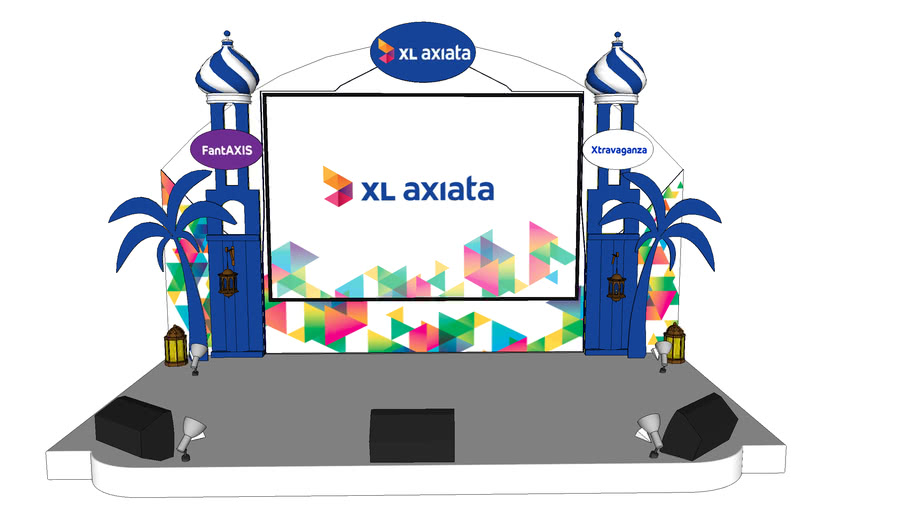 Stage design Ramadhan | 3D Warehouse