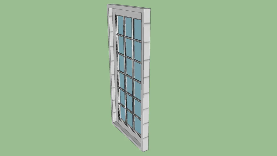 Window - 18 panels | 3D Warehouse