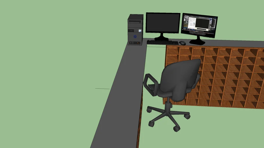 Interior portaria arvoredo 1 | 3D Warehouse