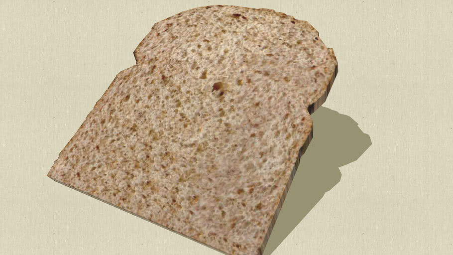 Toast- Low poly | 3D Warehouse