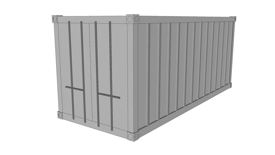 Commercial_Shipping+Container_20 | 3D Warehouse