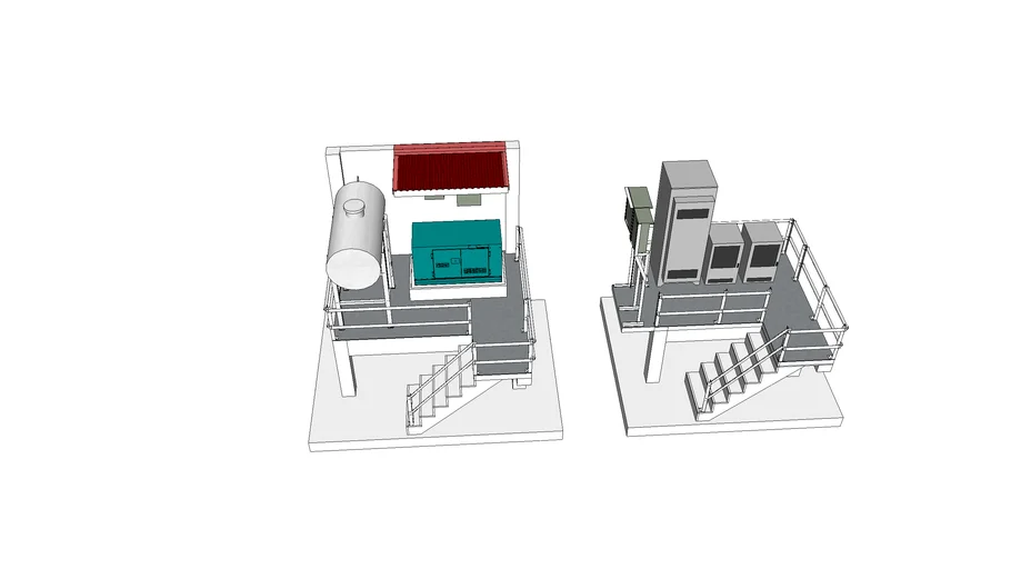 1.5 ELEVATED CONCRETE PAD | 3D Warehouse