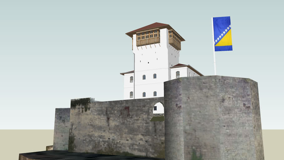 Gradacac Castle (Kula 'Zmaja od Bosne') | 3D Warehouse